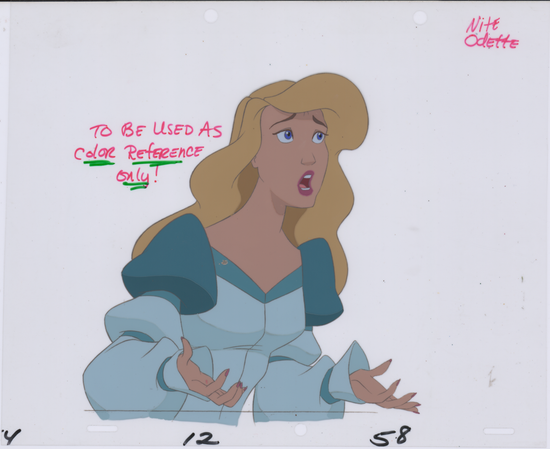 Odette Production Model Art | The Swan Princess