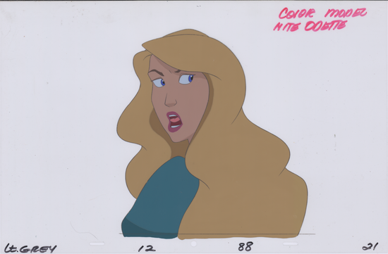 Odette Production Model Art | The Swan Princess