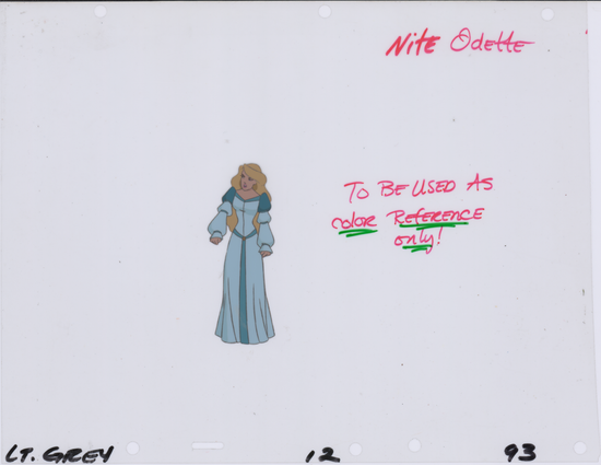 Odette Production Model Art | The Swan Princess