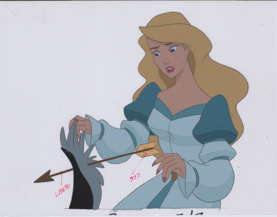 Odette Production Model Art | The Swan Princess