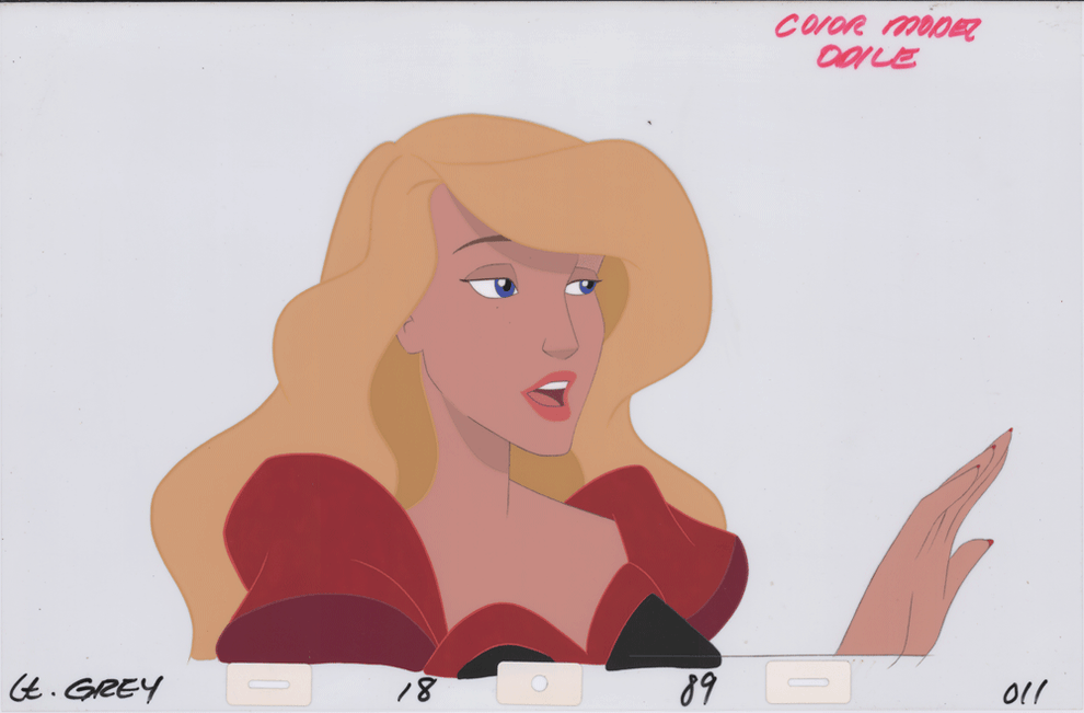 Odile Production Model Art Cel | Celluloid Art The Swan Princess