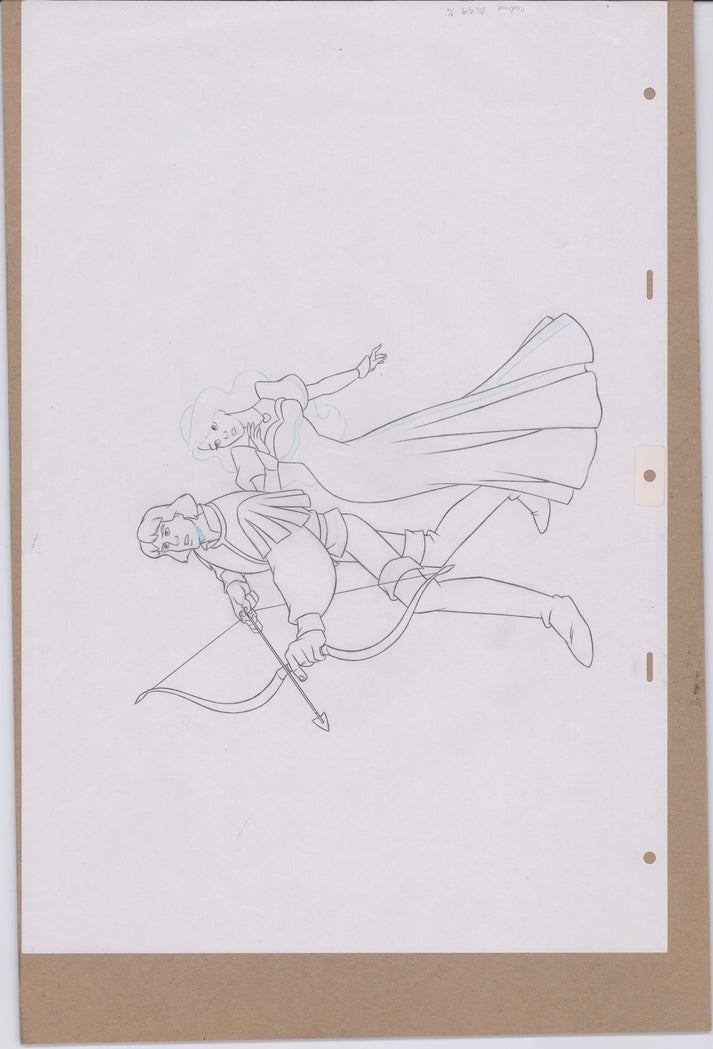 Derek Production Model Art | The Swan Princess