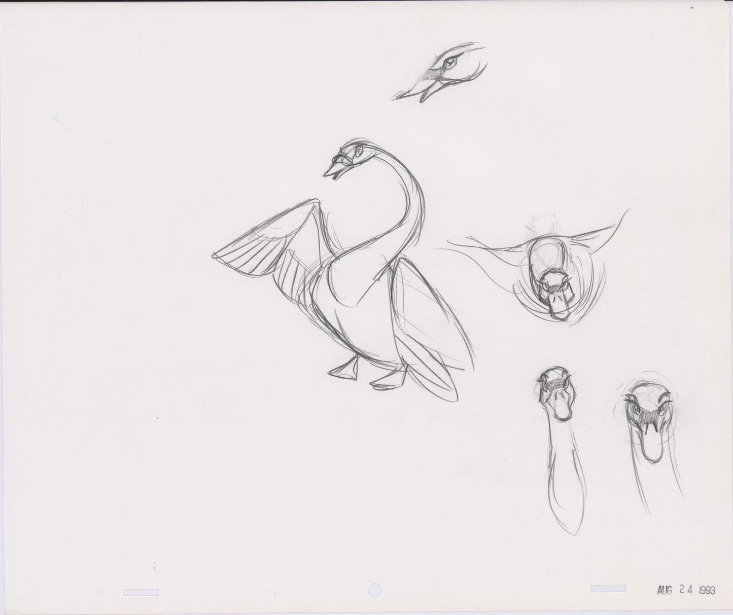 Swan Production Model Art | The Swan Princess