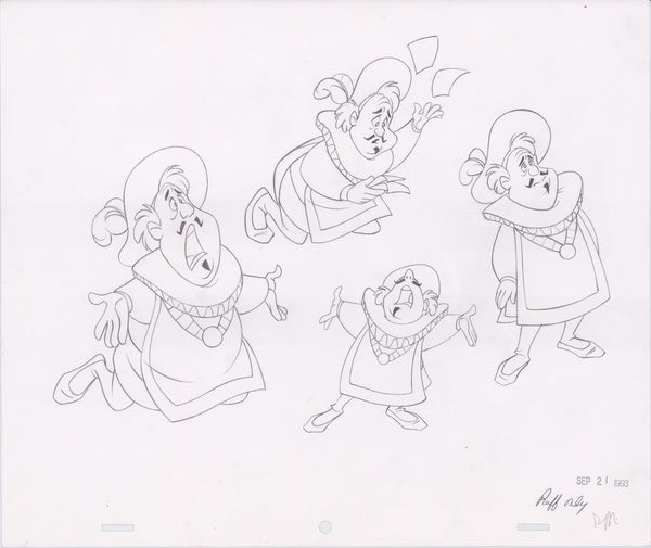 Chamberlain Production Model Art | The Swan Princess