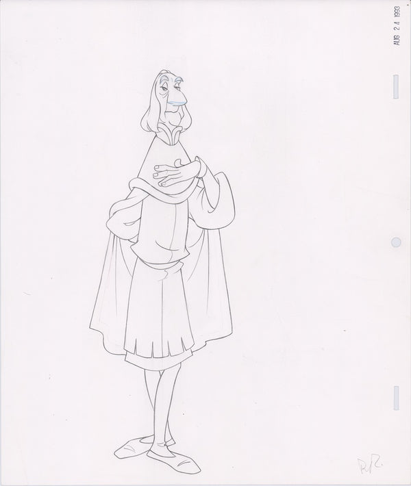 Lord Rogers Production Model Art – The Swan Princess