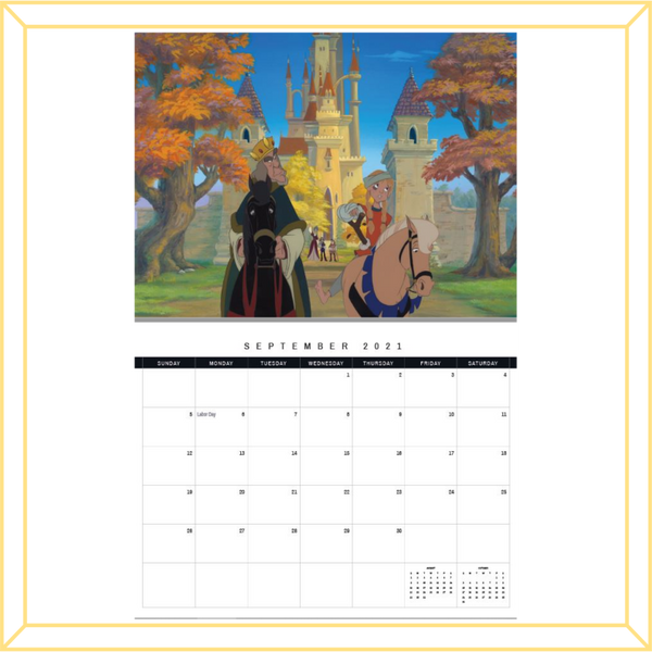 2021 Swan Princess Calendar | SwanPrincessSeries.com – The Swan Princess