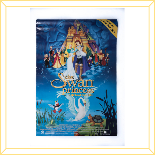 Vintage Swan Princess Movie Cast Poster – The Swan Princess