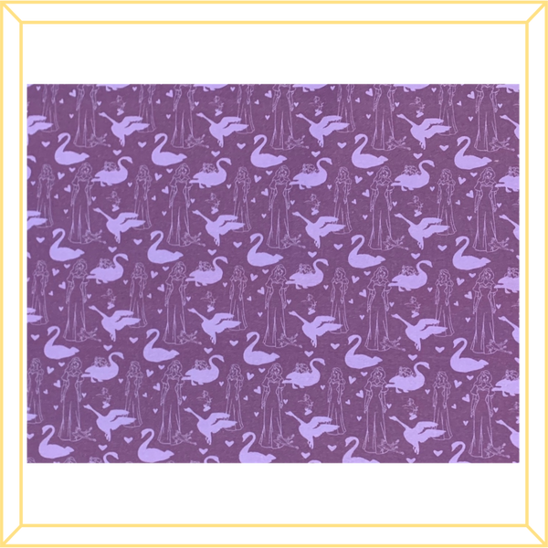 Swan Princess Print Fabric – The Swan Princess