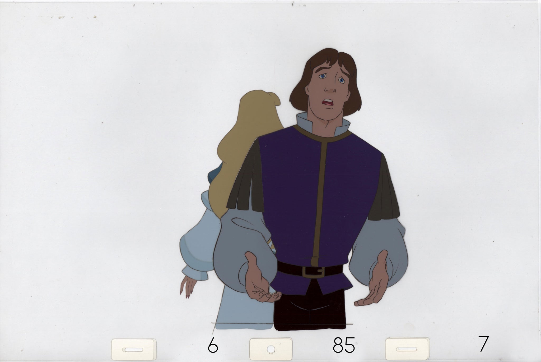 Art Cels Derek & Odette (Sequence 6-85) | Celluloid Art The Swan Princess