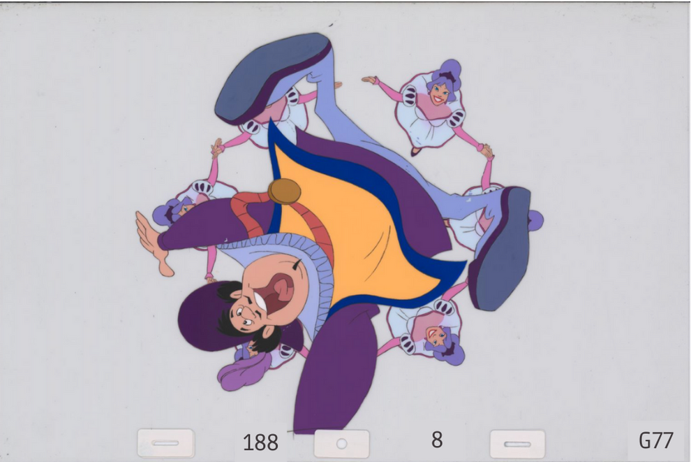Art Cel Chamberlain (Sequence 18-8) | Celluloid Art The Swan Princess