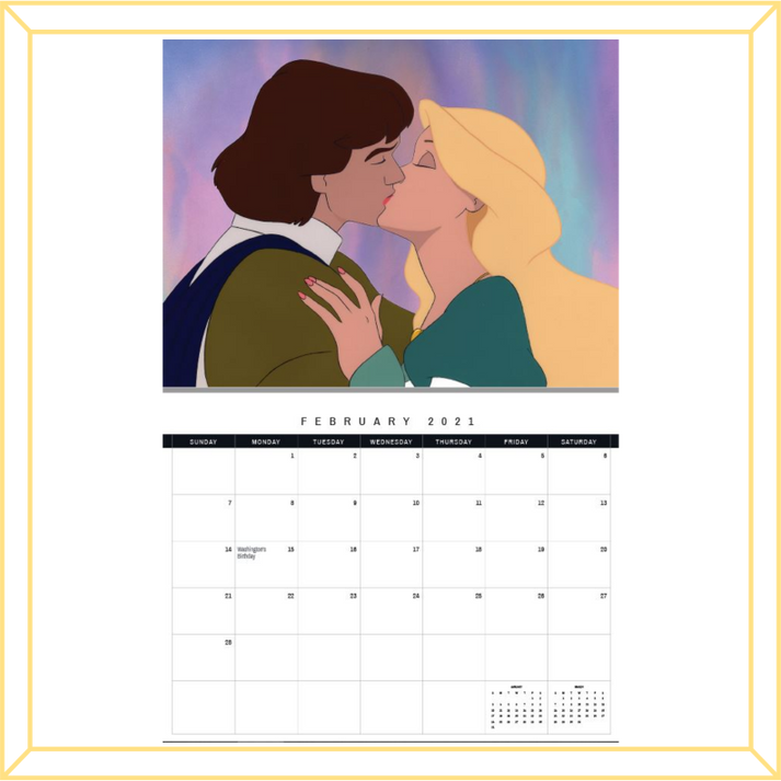 2021 Swan Princess Calendar | SwanPrincessSeries.com – The Swan Princess
