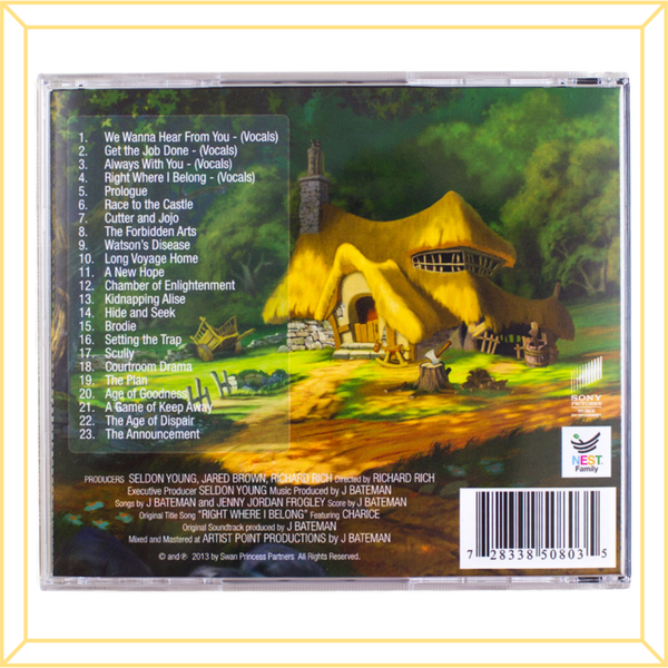 A Royal Family Tale Soundtrack CD | Swan Princess – The Swan Princess