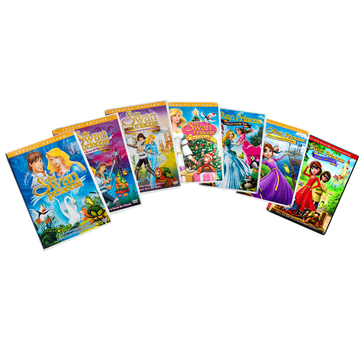 7 Pack Swan Princess DVDs – The Swan Princess