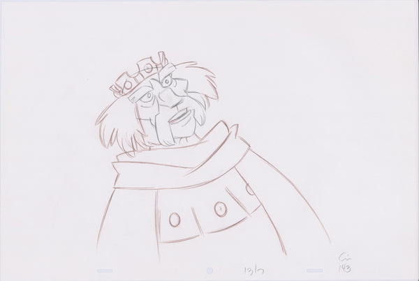 Pencil Art Rothbart (Sequence 13-7) | Swan Princess – The Swan Princess