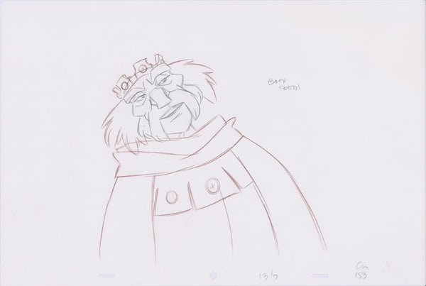 Pencil Art Rothbart (Sequence 13-7) | Swan Princess – The Swan Princess